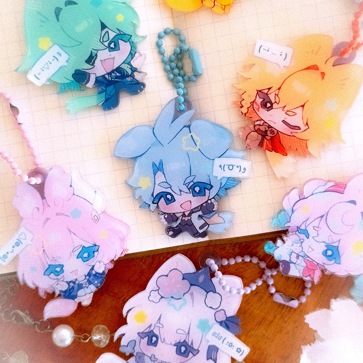 IN STOCK Amphoreus Charms | HSR Honkai Star Rail – Lenacchi Store